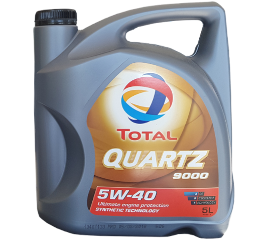 Total Quartz 9000 Energy 5w40 Motorl 5w40 5 Liter